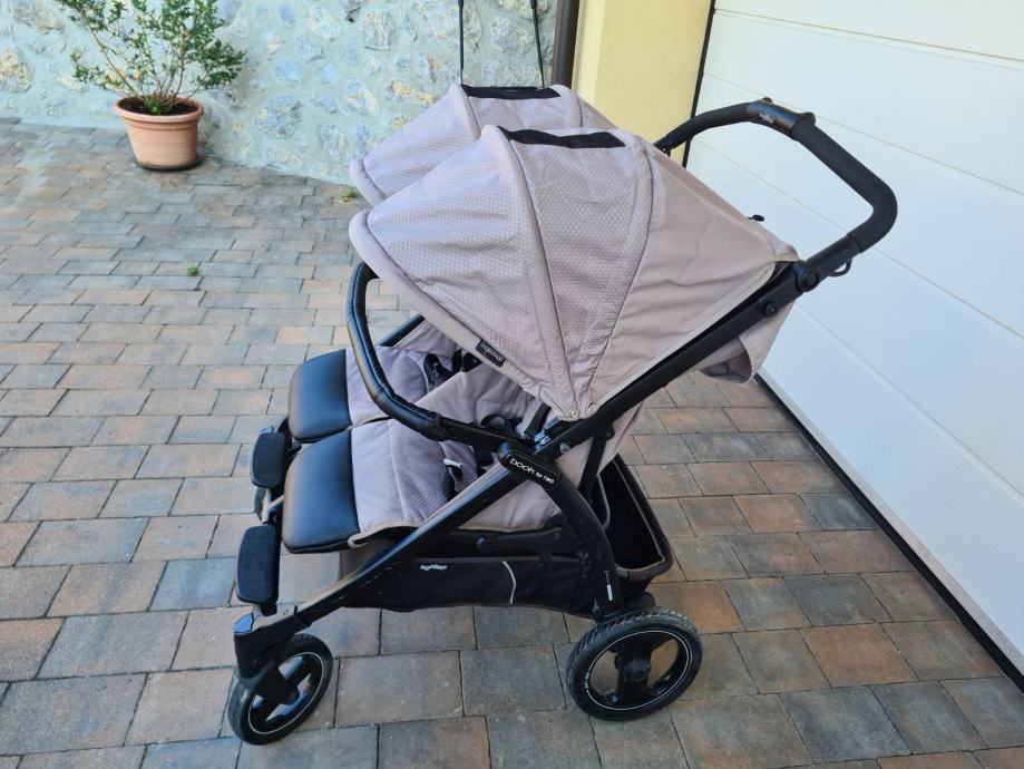 Peg Perego book for two voziček marela za dvojčka kot NOV