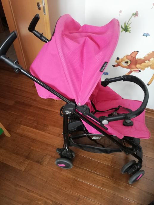 Peg perego pliko mini pink kot nov