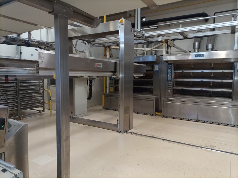 Etažne peči tip Polin ter vsajalno-praznilni aparat Marden