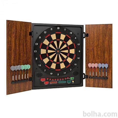 OneConcept Dartmaster 180 , rjav pikado, avtomatska tarčaza...
