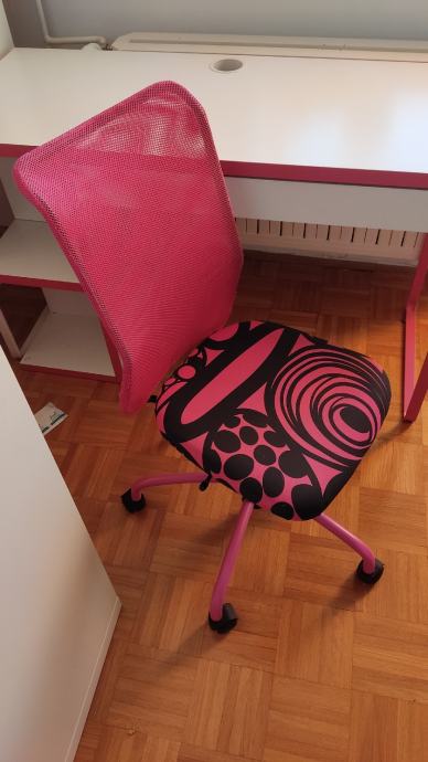 dekliška pisalna miza Ikea micke