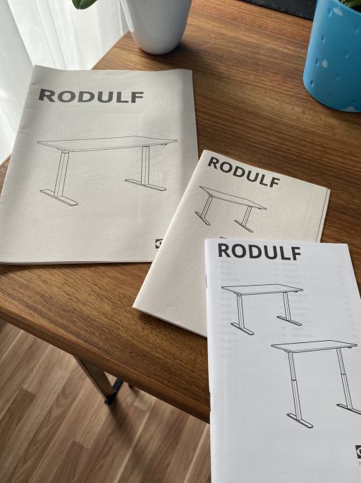 Dvižna miza Rodulf (Ikea)