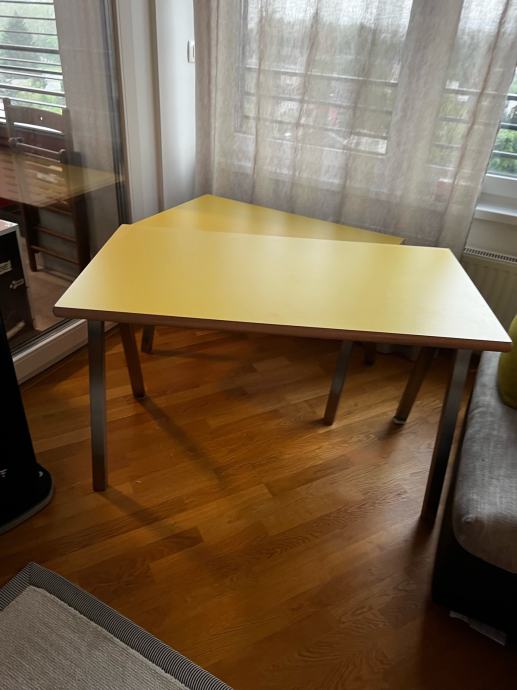Otroška pisalna miza 2x, mala&velika, masiva in ultrapas