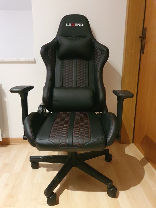 Računalniški stol ( gaming stol ) NIBE Legend