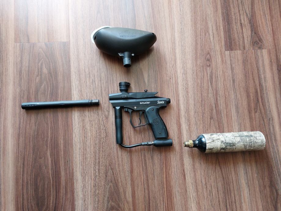 (komplet) Paintball Marker - Spyder Sonix