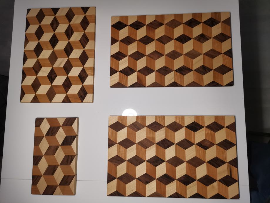 DESKA ZA NAREZKE, REZANJE 3D