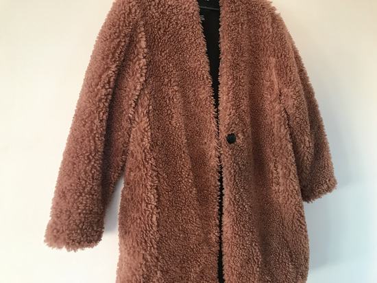 Zara teddy plašč, S