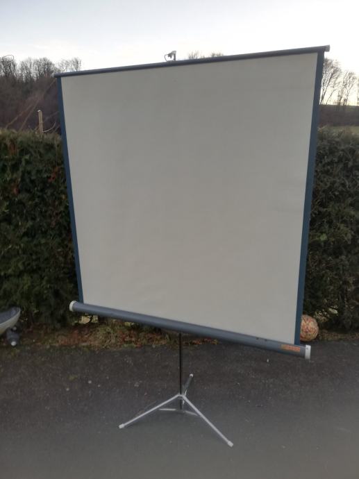 120x120cm Platno za projektor,zložljivo platno za diase,