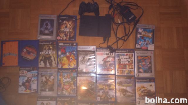 PS2, PS 2, playstation 2,play station 2, konzola,igrice,igre