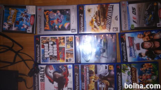 PS2, PS 2, playstation 2,play station 2, konzola,igrice,igre