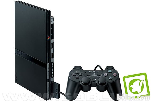Rabljeno: PlayStation 2 Slim (PS2) + Modbo 5.0 + PS2 igra + 1 leto...
