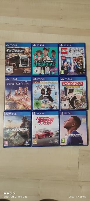 Playstation 4 igre