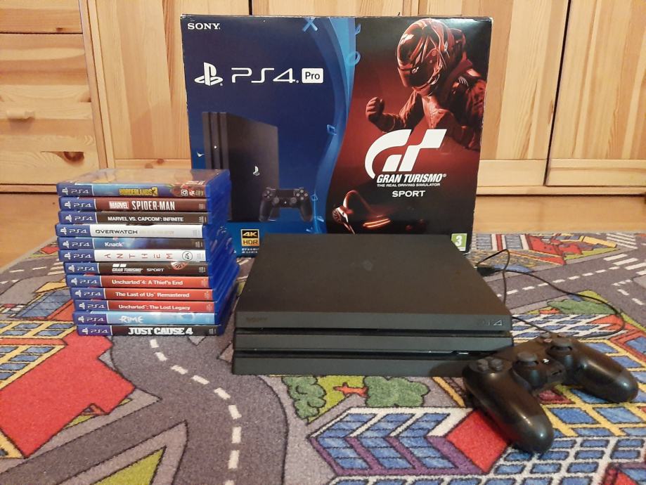 PS4 Pro 1tb + 14 iger MOŽNA MENJAVA