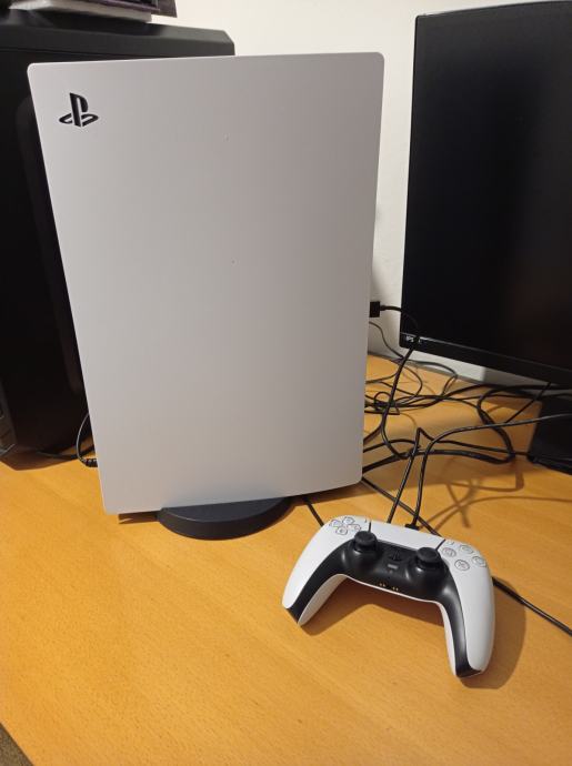 PLAYSTATION PS5 Digital C Chassis + GOW Ragnarok VCH igralna konzola