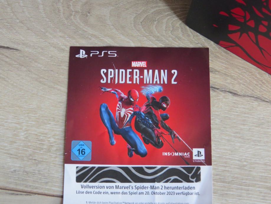 PS5 Spiderman Edition z diskom / Playstation 5