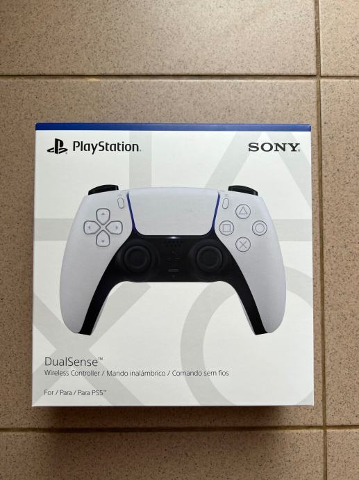 Sony PlayStation 5 Disc PS5 2025 + 2 bežična kontrolera DualSense NOVO