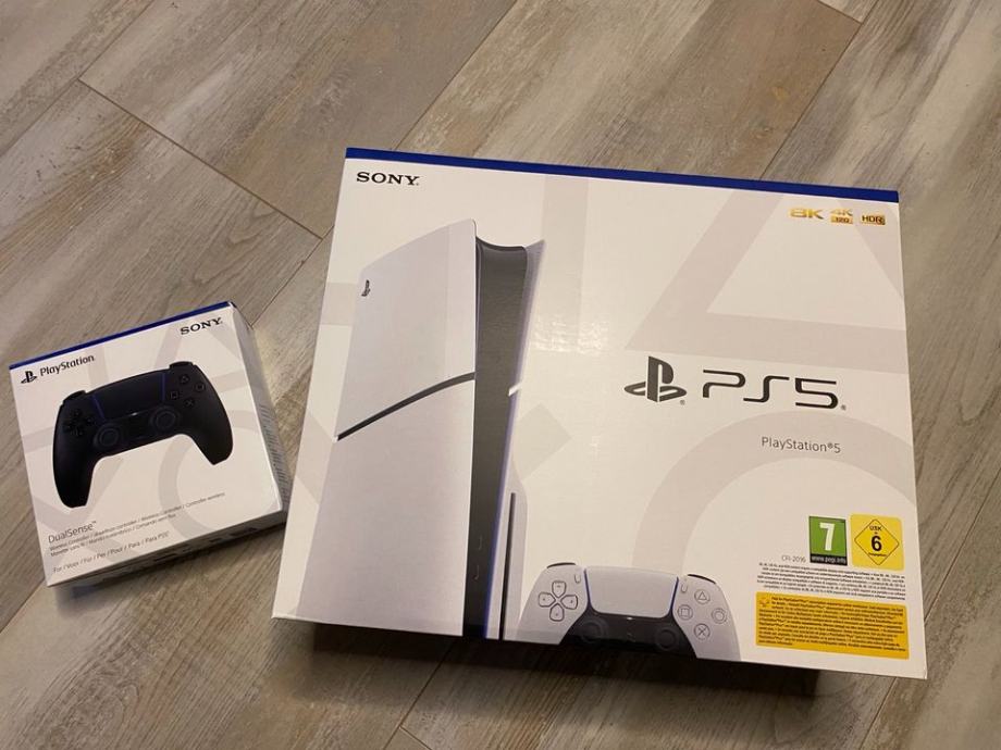 Sony PlayStation 5 Slim Disc + Controller PS 5