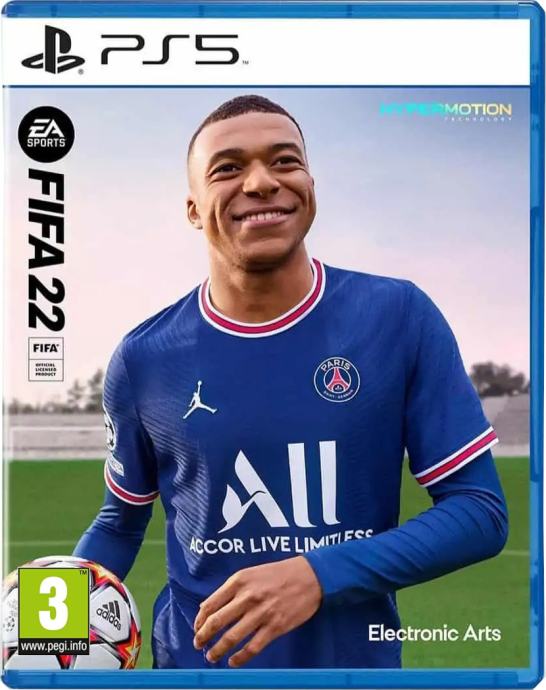 SONY Playstation 5 športni komplet NBA 2K22 in FIFA 22