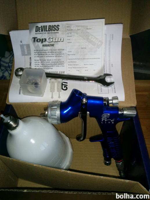 Devilbiss gti pro lite lakirna pištola
