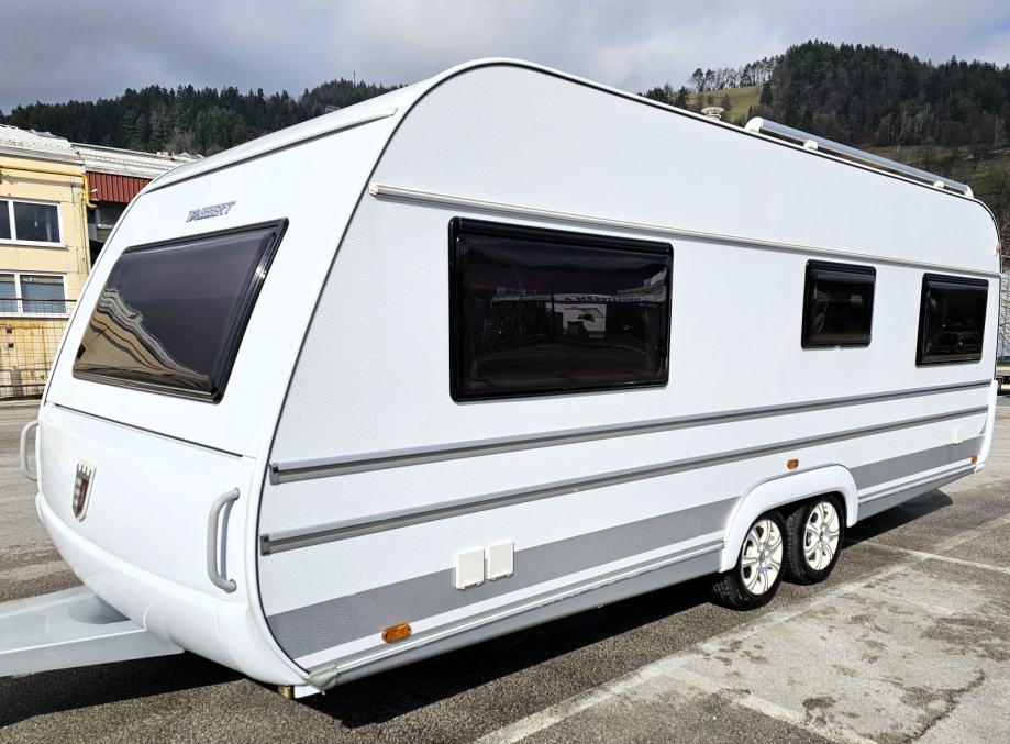 TABBERT VERDI 570, AKS,KLIMA,TUŠ,VEL.HLADILNIK,DOMETIC,TRUMA,SAT,HEKI,
