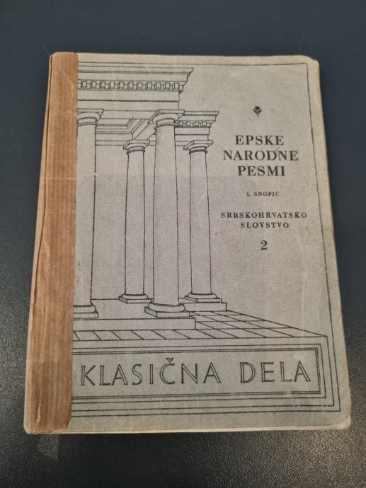 EPSKE narodne pesmi 2 - I. Snopič