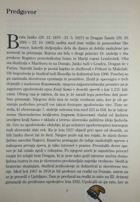 KRALJ SAMO, Janko Šanda
