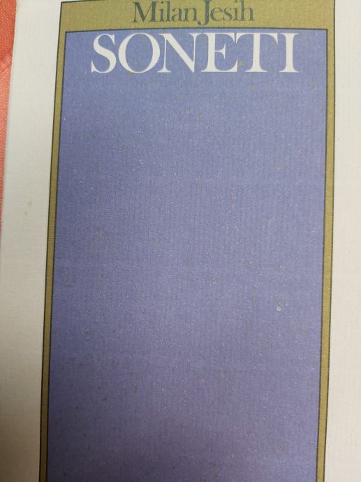 MILAN JESIH SONETI