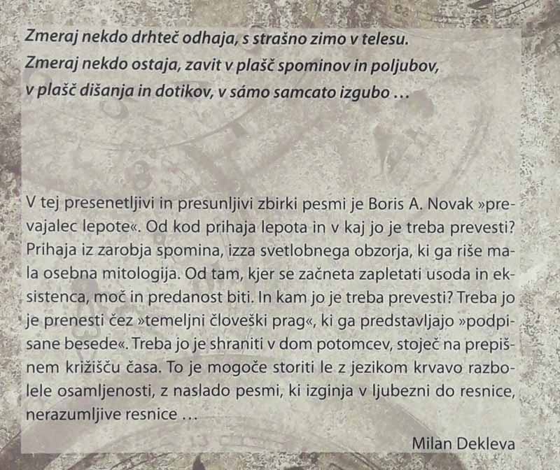 MOM; MALA OSEBNA MITOLOGIJA, Boris A. Novak