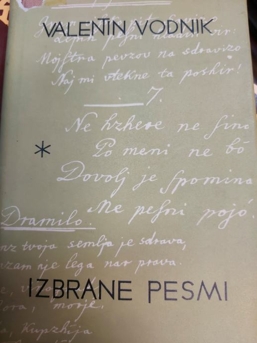 VALENTIN VODNIK IZBRANE PESMI