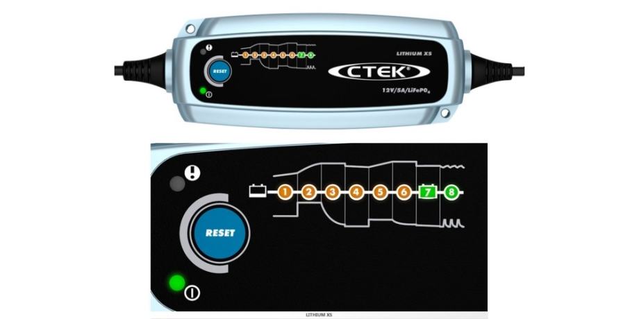 CTEK polnilec Litij akumulatorjev XS LITHIUM EU 12V