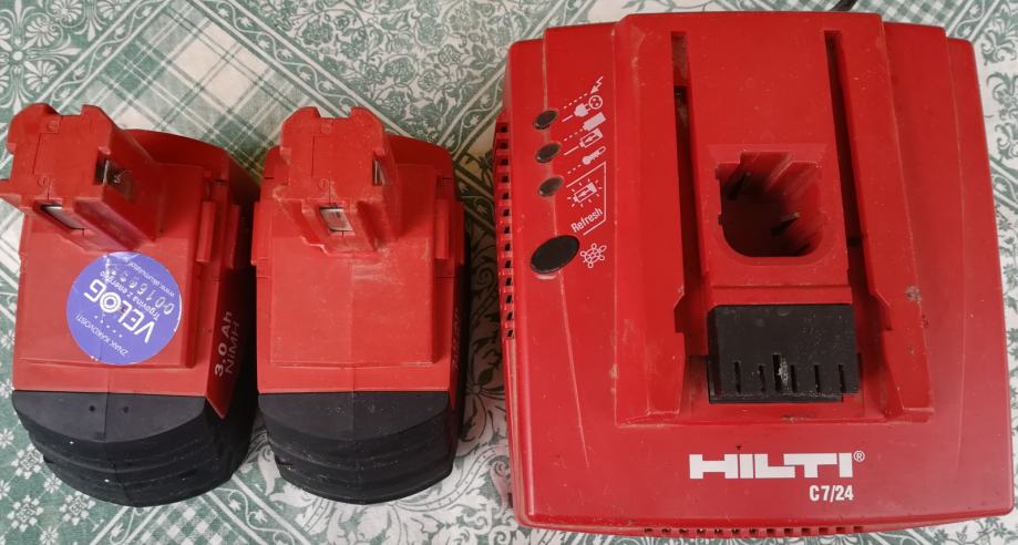 Hilti polnilnik za akumulatorske baterije C7/24