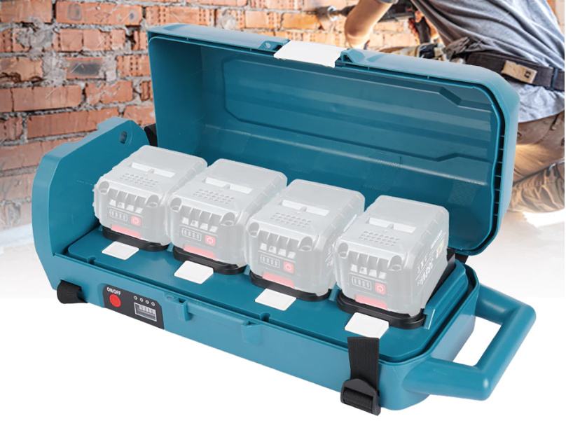 Powerbank nahrbtnik 4x18V za Makita baterije ali kompatibilne baterije