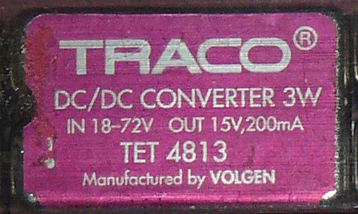 Prodam DC/DC pretvornik 15V