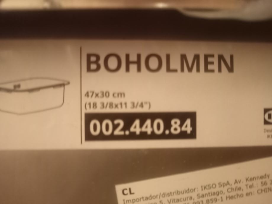 Pomivalno korito Boholmen