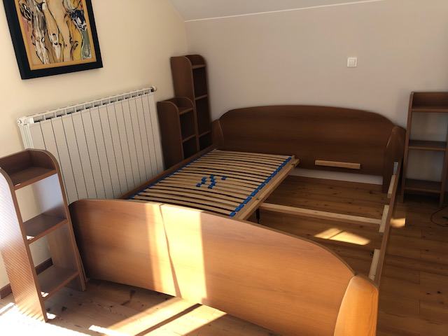ALPLES Harmonija postelja 180x200 oreh
