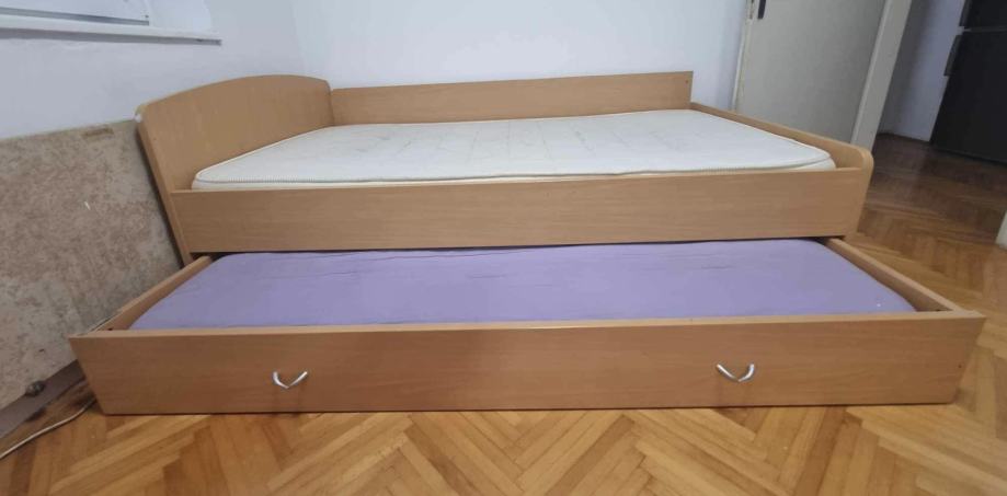 Alples postelja 120x200 (+dodatno lezisce 80x200)