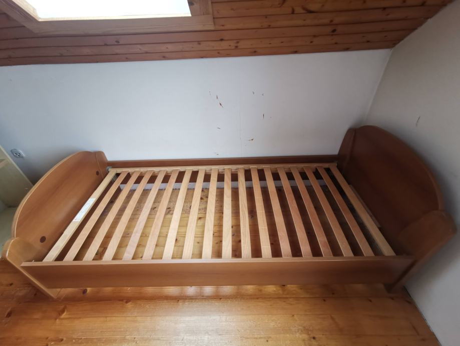 POSTELJA 200X90+LETVENO DNO+JOGI MEBLO