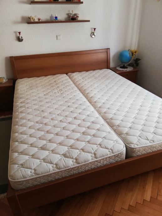 Postelja Alples 180 x 220 z vzmetnicami