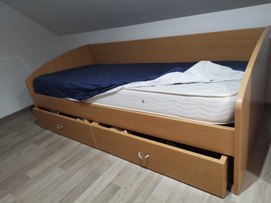 Postelja Alples 90x200