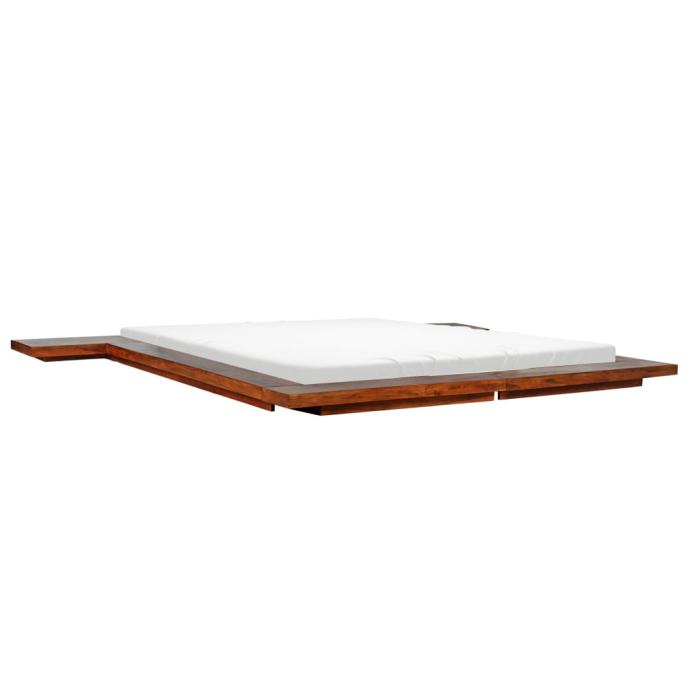 vidaXL Japonski okvir za futon posteljo iz trdnega lesa 180x200 cm