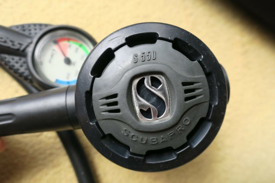 potapljaški regulator scubapro mk25 s550 r190