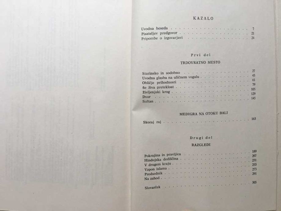 Harald Forster: Cvetoči lotos (Razgled po Javi), 1962