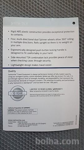 Kovček SAMSONITE Jetlite DLX