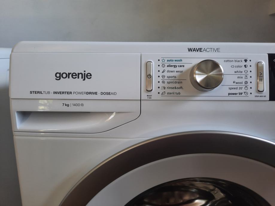 Pralni stroj Gorenje Active wave 7kg /1400