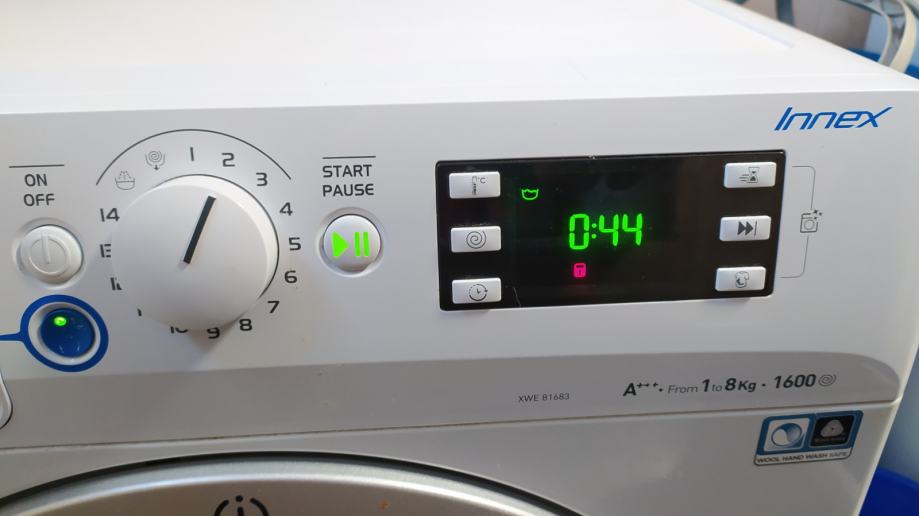 Pralni stroj Indesit XWE 81683X WSSS - Izjemna zmogljivost pranja