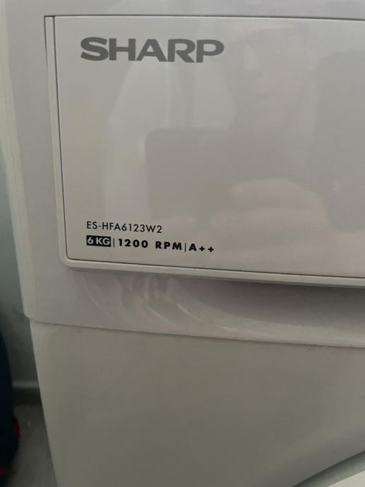 Pralni stroj SHARP ES-HFA6123W2