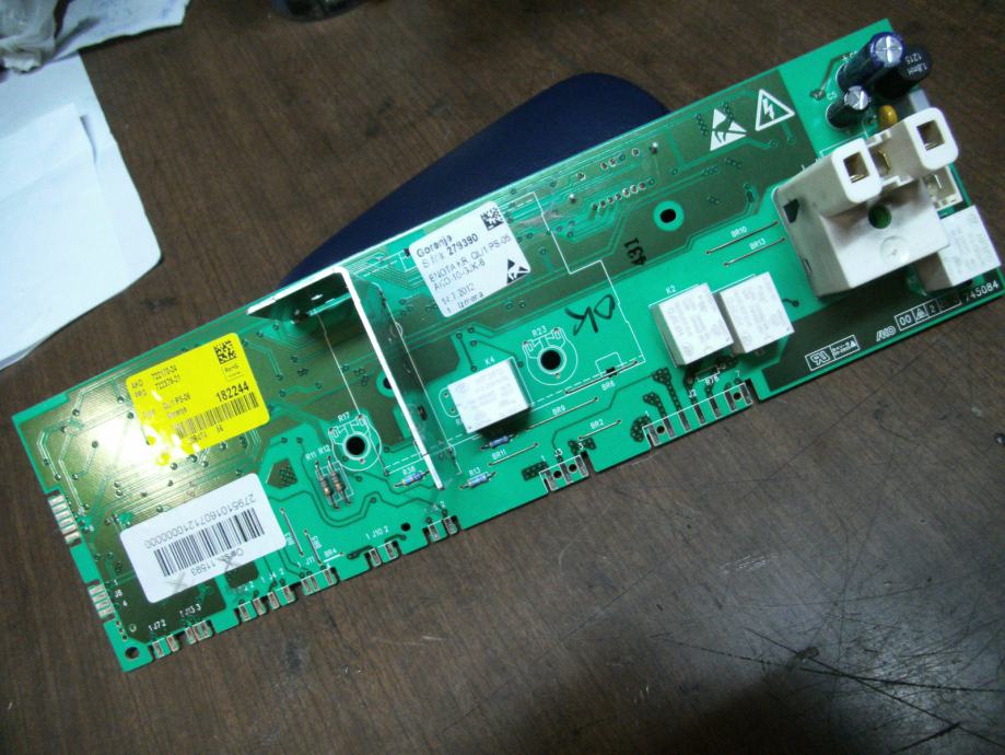 Programator vrata grelec motor elektronika črpalka boben