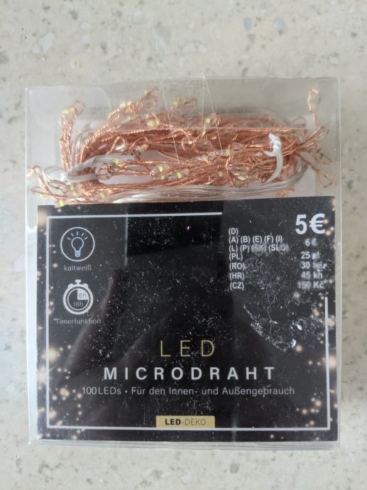Nove micro LED lučke/100 lučk