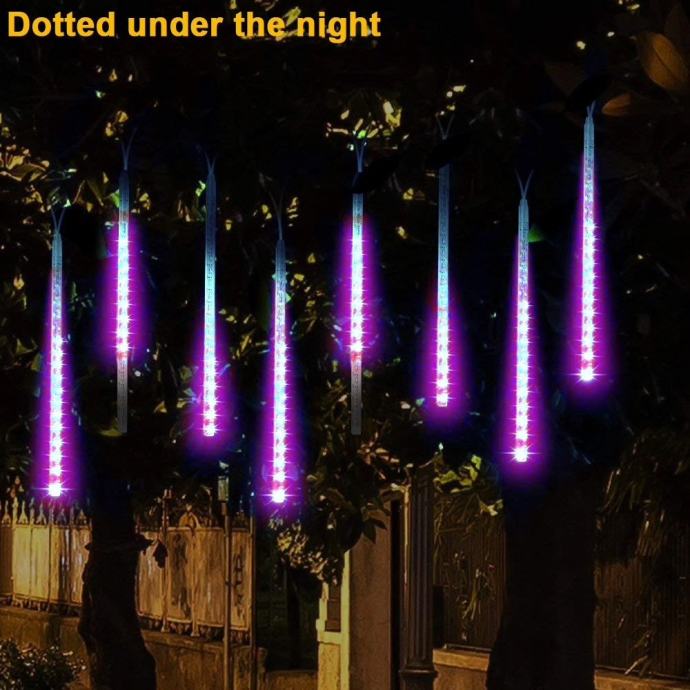 NOVOLETNE LED LUČKE / TUBE METEORNI DEŽ 50 cm ( GARANCIJA ! )