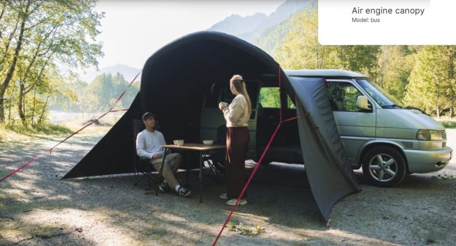 Nadstrešek Tenda AIR Motor Canopy Bus Qeedo
